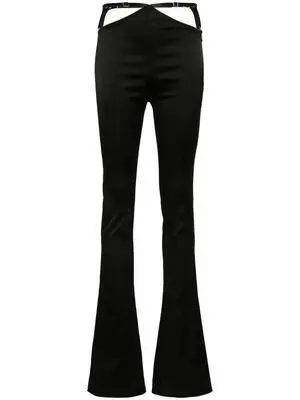 Attico Cut-out Flared Trousers