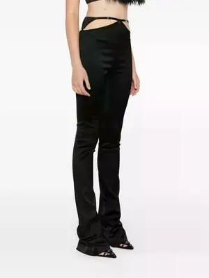 Attico Cut-out Flared Trousers