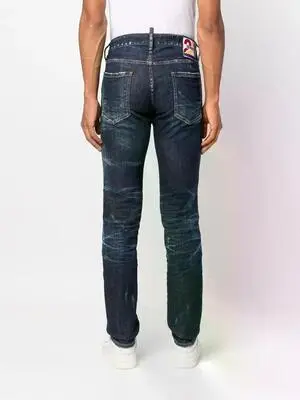 Dsquared2 Logo-patch Skinny-cut Jeans