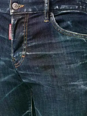 Dsquared2 Logo-patch Skinny-cut Jeans