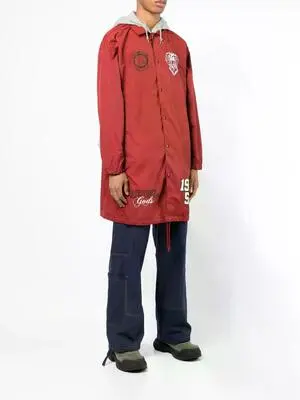 UNDERCOVERISM Logo-print Hooded Coat