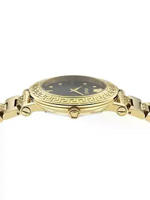 Versace Greca Sphere 35mm Timepiece - Black