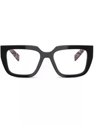 Prada Square-frame Glasses - Black