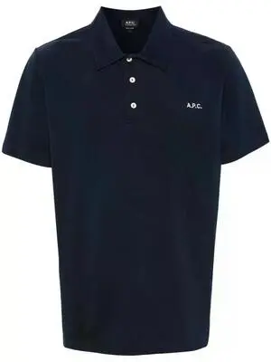 A.p.c. Short Sleeve Polos For Men