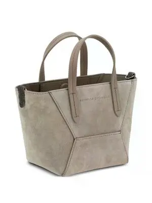 Brunello Cucinelli Duo Tote Bag - Brown