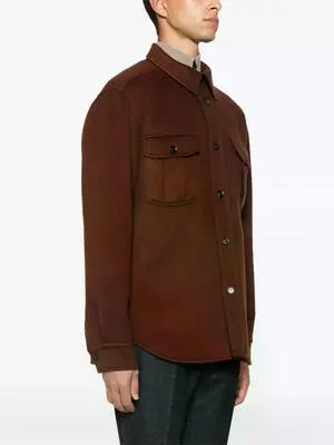 Brioni Brushed Shirt - Brown