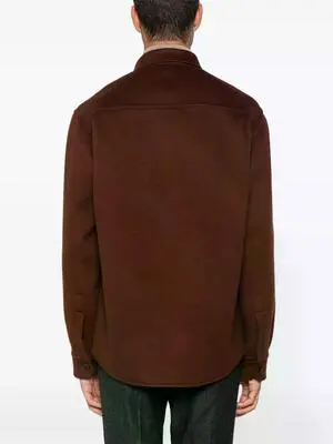Brioni Brushed Shirt - Brown