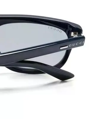 Gucci Oval-frame Sunglasses
