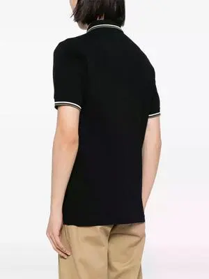 Fred Perry Twin Tipped Polo Shirt - Black