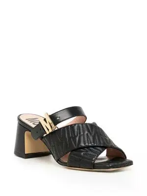 Moschino 60mm Leather Sandals