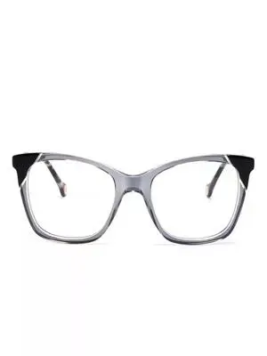 Carolina Herrera Square-frame Glasses - Grey