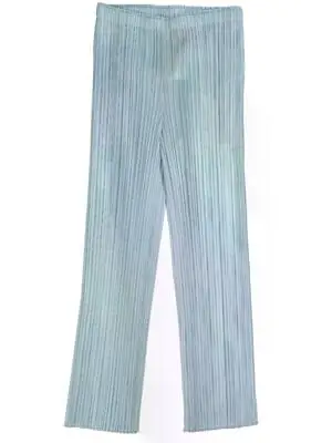 Issey Miyake Light Wash Pants For Women