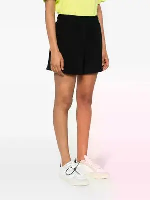 ROTATE BY BIRGER CHRISTENSEN Logo-embroidered Track Shorts