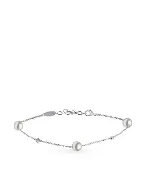 Yoko London 18kt White Gold Akoya Pearl Bracelet - Silver