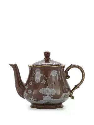 GINORI 1735 Oriente Italiano Tea Pot - Brown