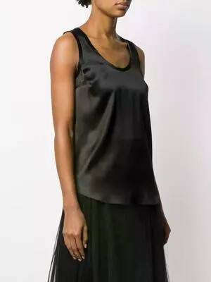 Brunello Cucinelli Sleeveless Blouse - Black