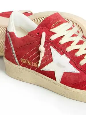 GOLDEN GOOSE Ball Star Sneakers - Red