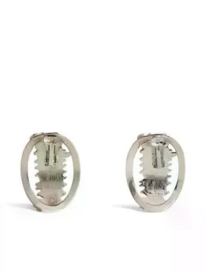 Dsquared2 Logo-plaque Clip-on Earrings