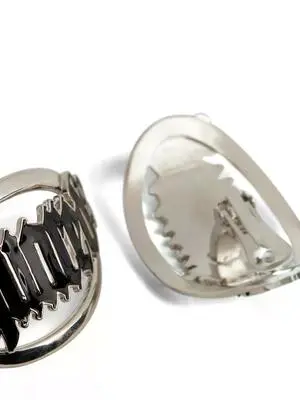 Dsquared2 Logo-plaque Clip-on Earrings