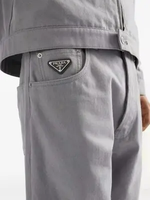 Prada Low-rise Jeans - Grey