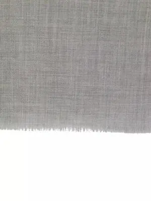 D4.0 Fringed Scarf - Grey