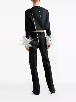 Prada Wool Tailored Trousers