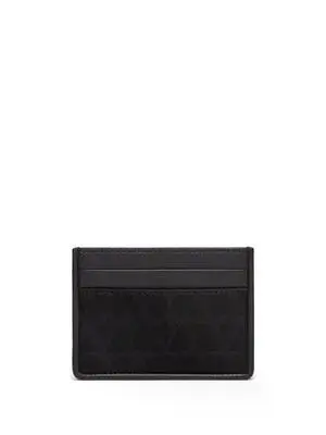 Valentino Garavani Toile Iconographe Leather Cardholder