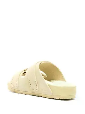 BIRKENSTOCK Tekla Uji Suede Sandals - Neutrals