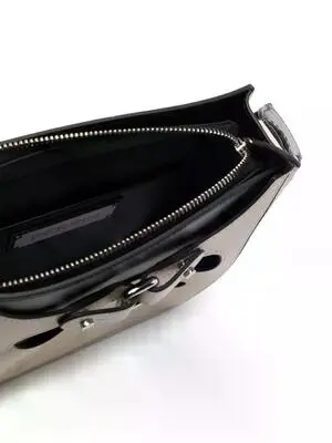 Perrin Cabbie Leather Crossbody Bag