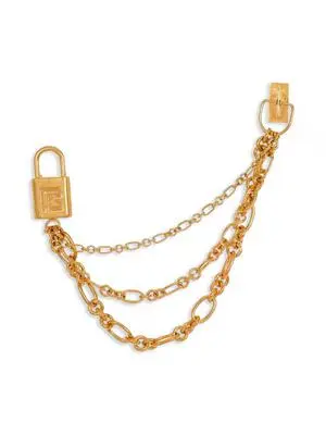 Balmain Sync Chains Brooch