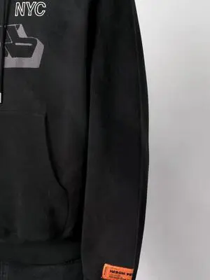 Heron Preston Graphic-print Jersey Hoodie