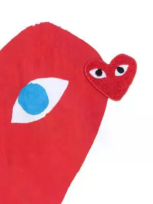 Play Comme Des Garcon Heart-print T-shirt
