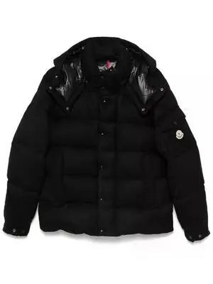 Moncler Maya 70 Wool Padded Jacket - Black