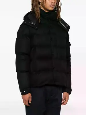 Moncler Maya 70 Wool Padded Jacket - Black