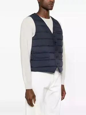 Herno V-neck Down Gilet