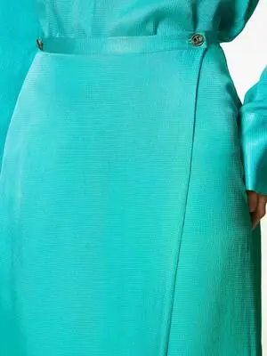 TWINSET Satin-finish Maxi Skirt