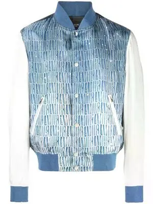 Amiri Logo-print Bomber Jacket