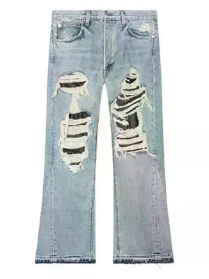 GALLERY DEPT. Ripped Cotton Jeans