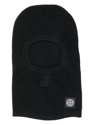 Stone Island Compass-patch Virgin Wool Balaclava