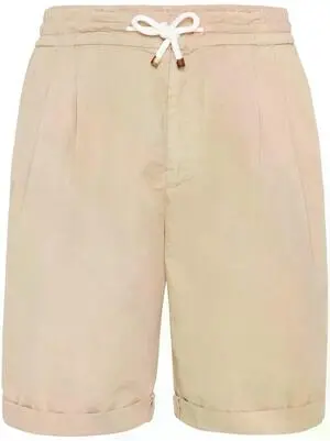 Brunello Cucinelli Drawstring-waist Bermuda Shorts