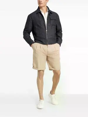 Brunello Cucinelli Drawstring-waist Bermuda Shorts