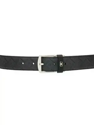 FERRAGAMO Reversible Belt - Grey
