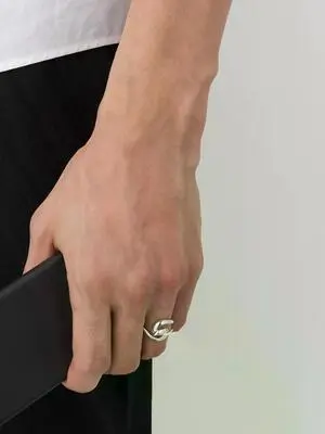 SHAUN LEANE Hook Ring In Sterling - Silver