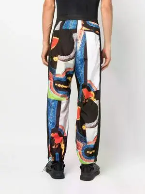 AMBUSH Abstract-pattern Paneled Track Pants