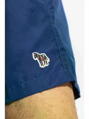 Paul Smith Logo-patch Swim Shorts