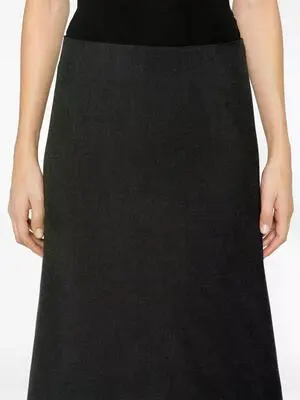 JIL SANDER A-line Midi Skirt