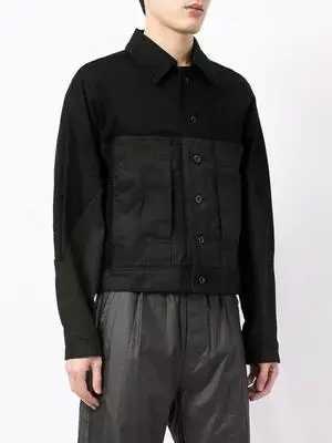 JULIUS Paneled Cropped Jacket