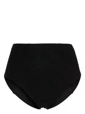 DUSKII High-waisted Bikini Bottoms - Black