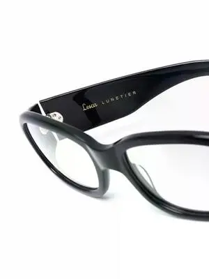 LESCA Oval-frame Glasses