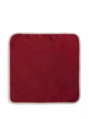 La DoubleJ Contrast Trimming Napkin Two-piece Set